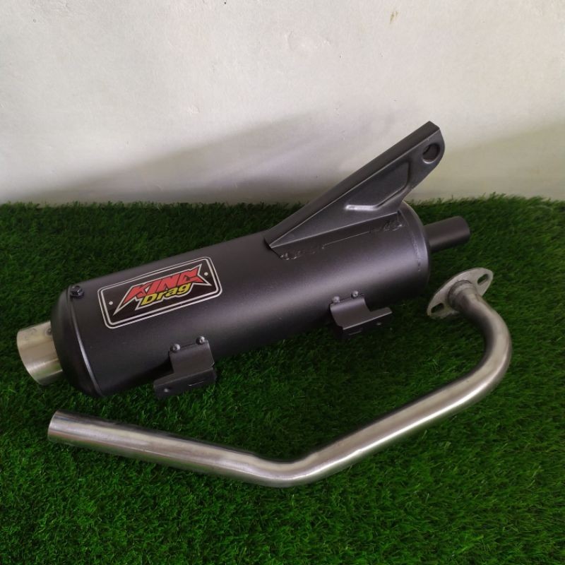 Power pipe/Chicken pipe exhaust muffler Cutting standard King drag for ...