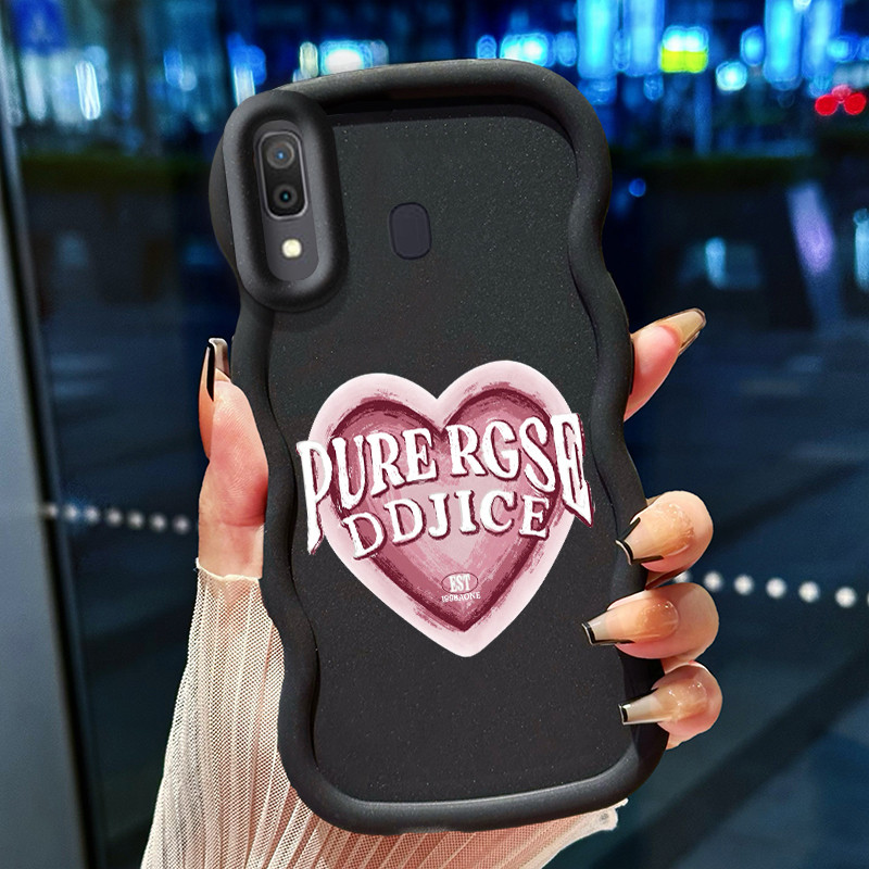 Casing HP For Samsung A20 A30 M10s Case Casing Love Pattern Cesing HP ...