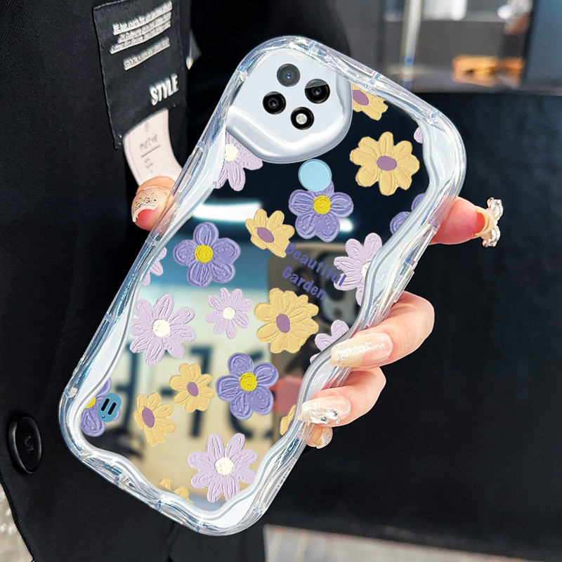 HP Cellphone Casing for Realme C21 Protective Case Floral motif ...