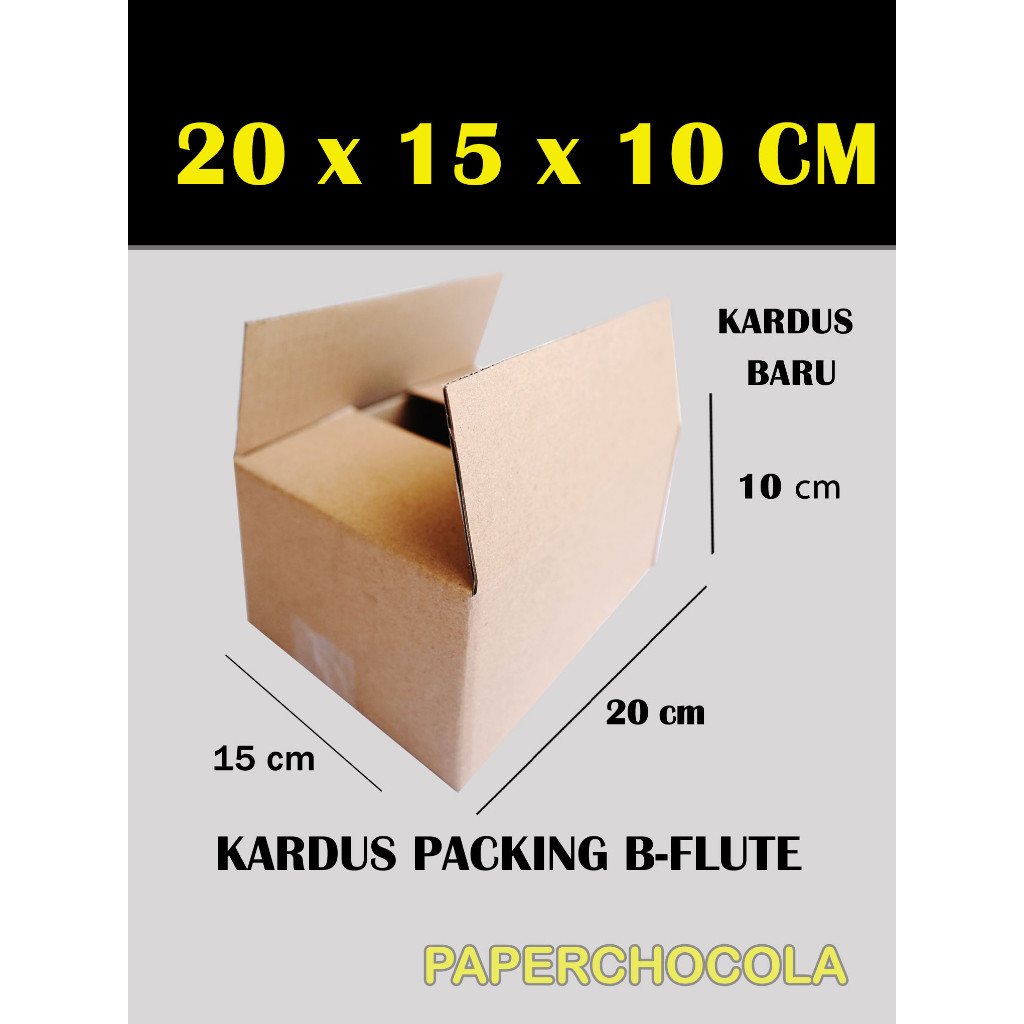 Cardboard PACKING 20X15X10 cm/ONLINE PACKING/COUGATED B-FLUTE CARTON ...