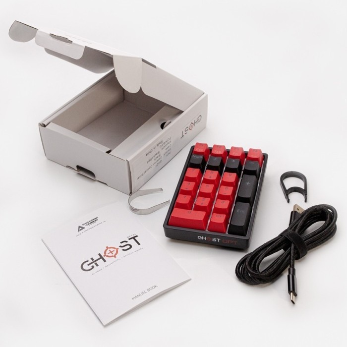 Paradox Gaming NUMBER 25% RGB GHOST GH21-PBT Type-C - Black | Shopee ...