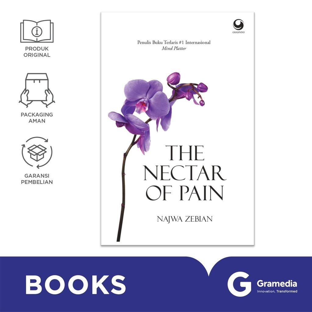 Book The Nectar of Pain (Najwa Zebian) (SC) | Shopee Philippines
