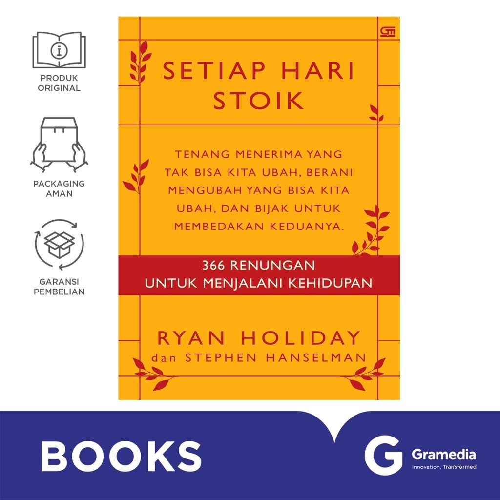 Every Day Stoik: 366 Reflections for Life (Ryan Holiday and Stephen ...
