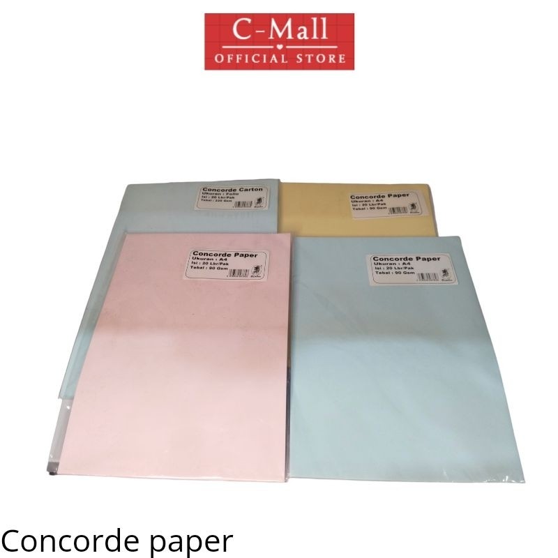 KING ATK (PER PACK - CONTENTS 20) Concorde Paper 90 gsm A4 / Carton ...