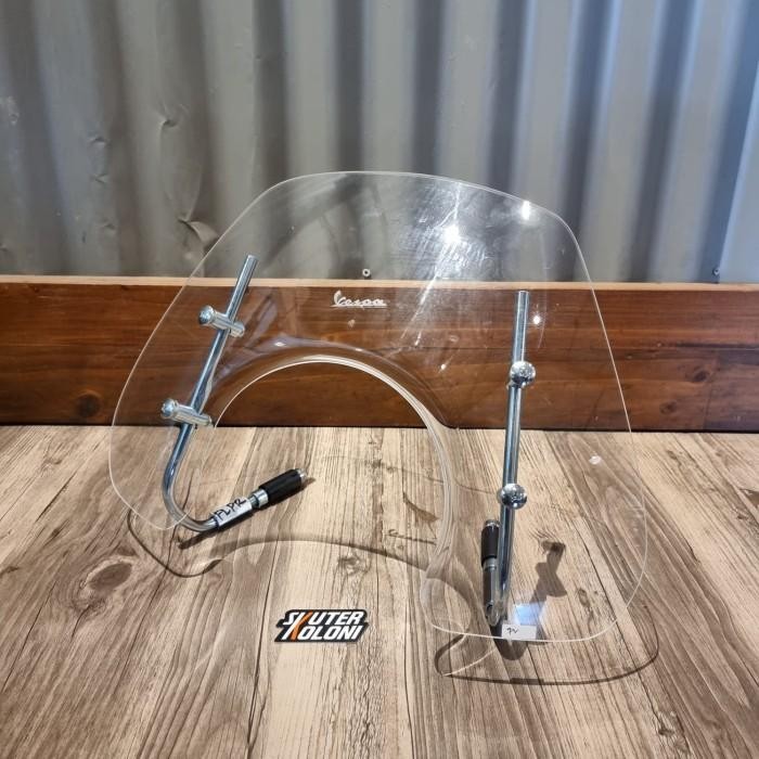 Piaggio Flyscreen Fly Screen Clear Vespa Primavera 3v iget abs Original ...
