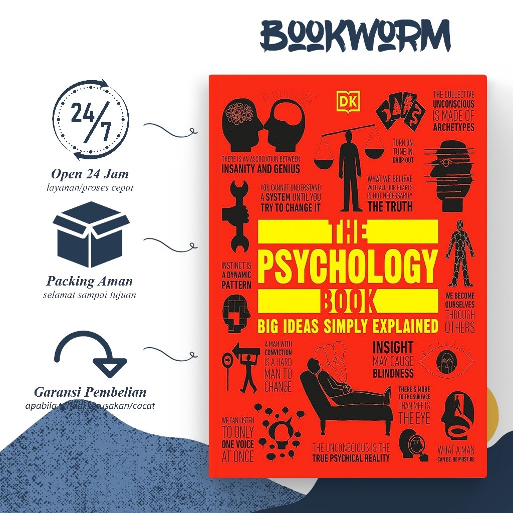 The Psychology Book: Big Ideas Simply Explained (DK Big Ideas) (English) | Shopee Philippines