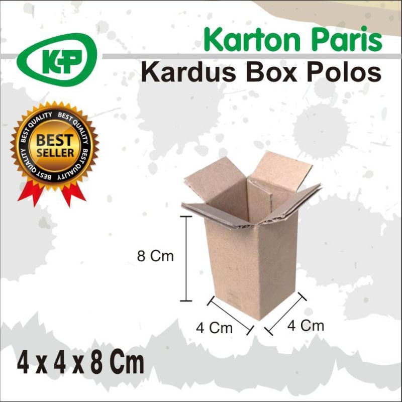 Cardboard PACKING / BOX PACKING UK 4x4x8 cm | Shopee Philippines