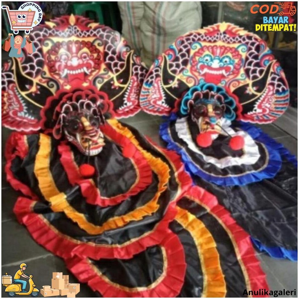 Best Barongan Anak Caplokan Children's Long Cloth Caplokan with Big ...