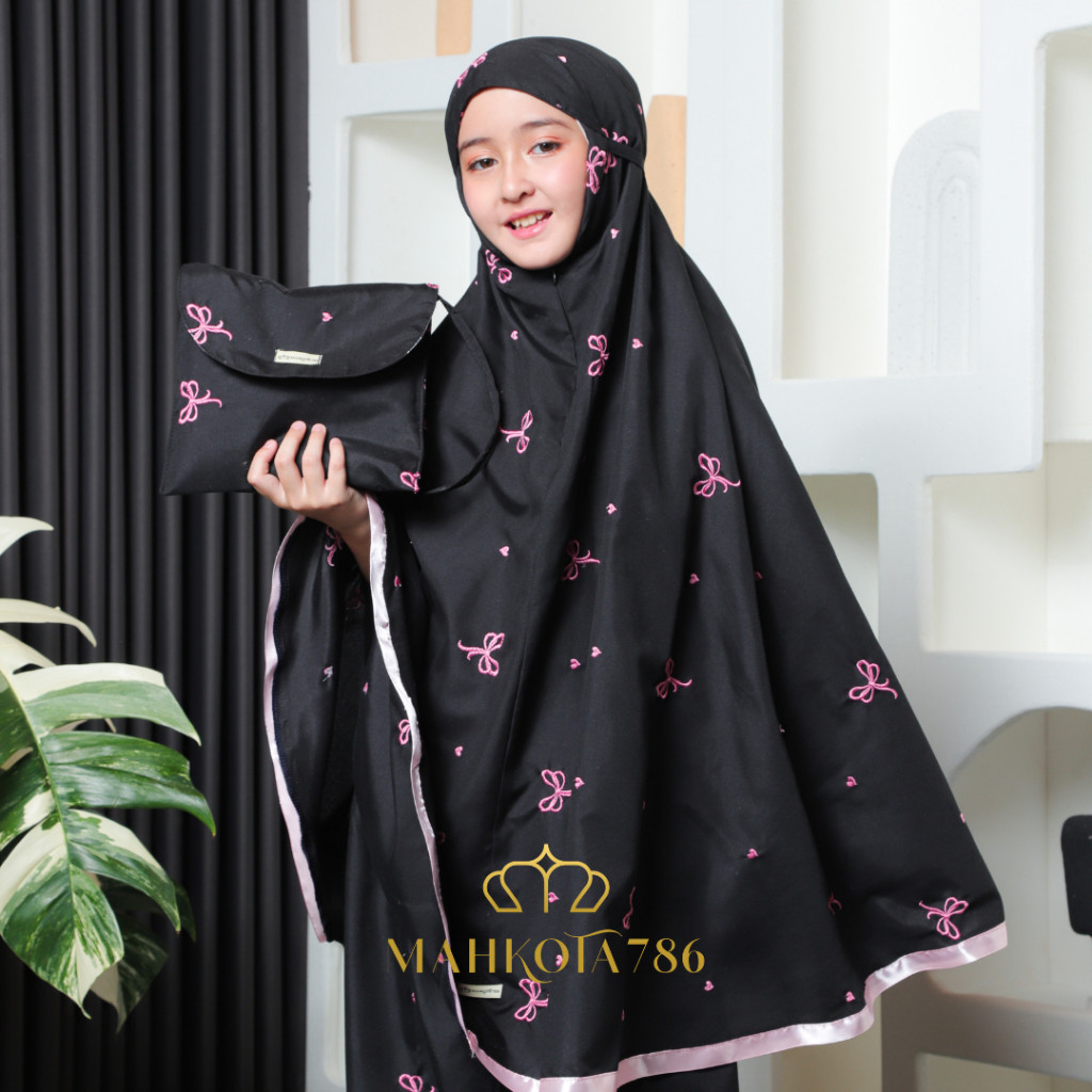 Prayer Equipment Bestseller Mukwna Amak Cewek Rukuh Nukena Kid Fashion ...