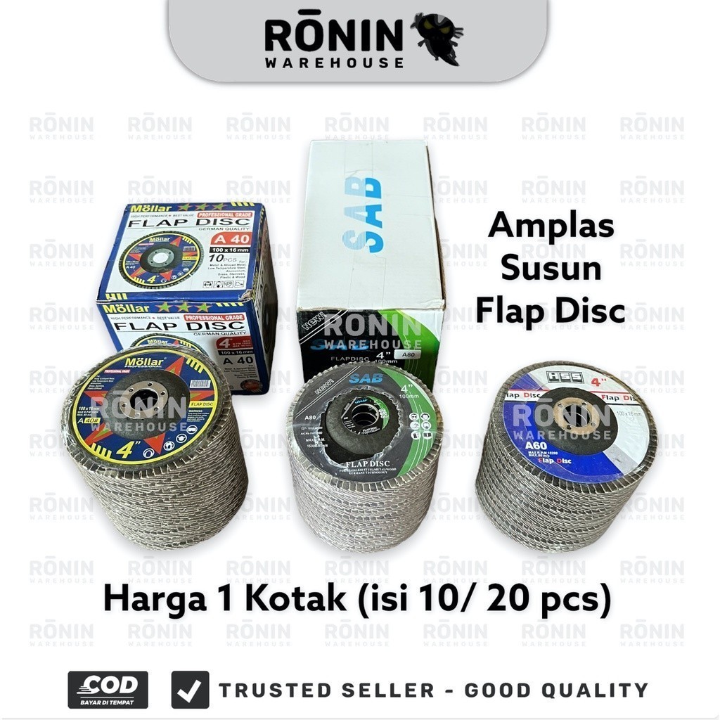 MATA Flap Disc Sandpaper Grinding Wheel Sand Grit 40 60 80 100 120 ...