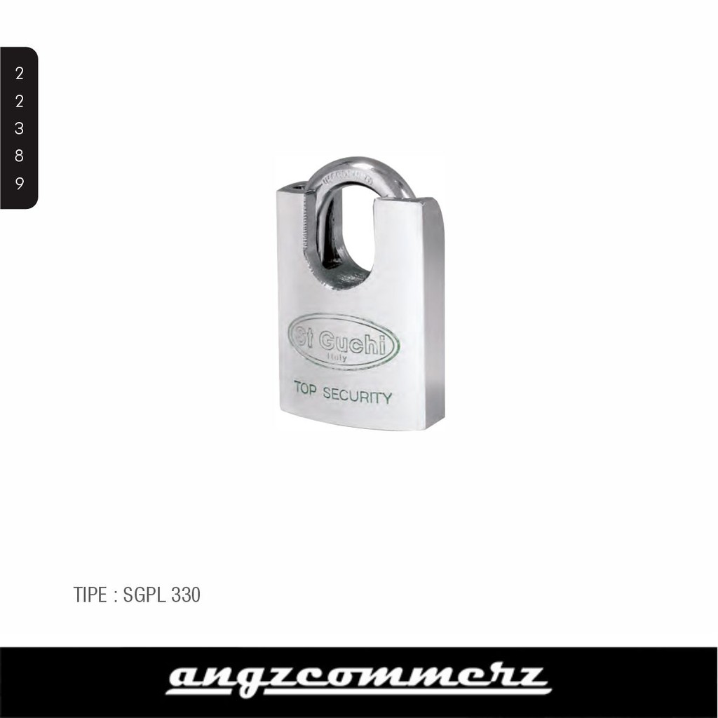 ST GUCHI Pad Lock SGPL 300 50mm pcs ASNBDG | Shopee Philippines