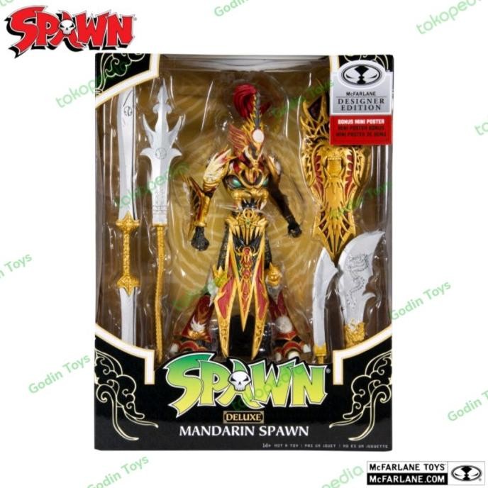 Mcfarlane Mandarin Spawn Deluxe Designer Edition | Shopee Philippines