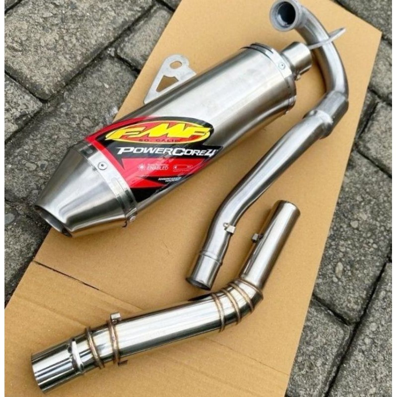 EXHAUST OPEN PIPE FMF 1set elbow 38mm for Klx 150 Crf 150 KSR110/125 ...