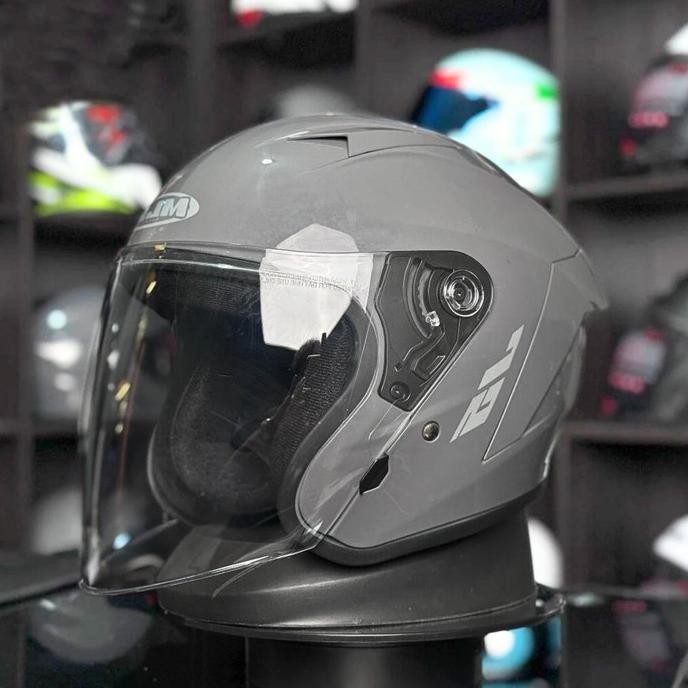 Mla J5 Solid Half Face Helmet Mla Helmet/ Half Face Helmet/ | Shopee ...