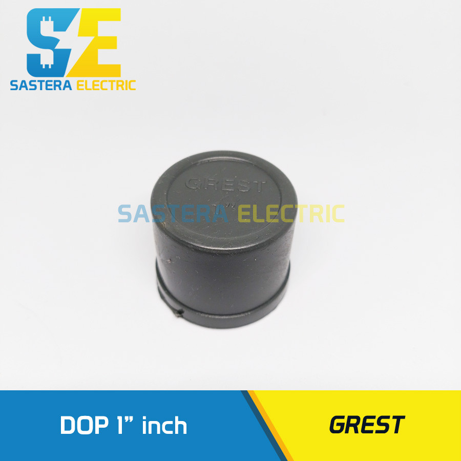 Dop 1" inch Grest PVC / Pipe Cap 1" inch AW / End Cap 1 inch / Plain ...