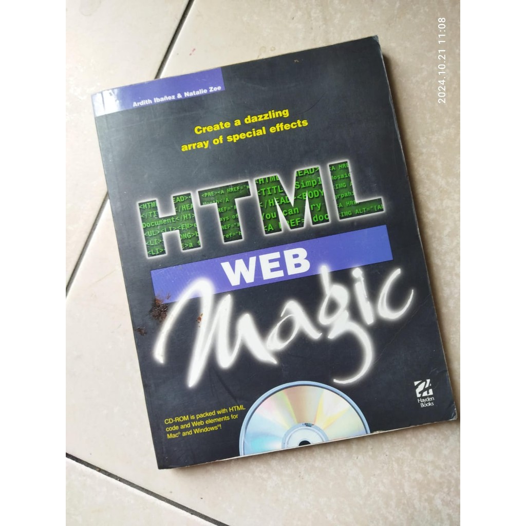 Html WEB MAGIC Computer Book. Ardith Ibanez & Natalie Zee | Shopee ...