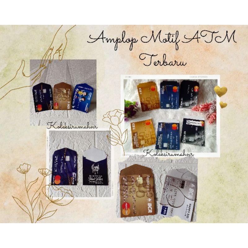 New!! Atm Series Eid Envelope (1 pack contains 10 pcs) | Shopee Philippines