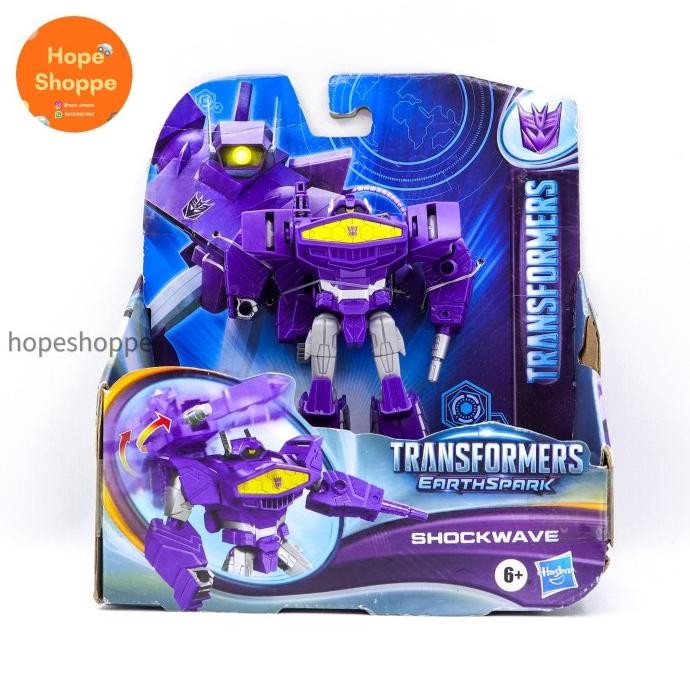 Transformers Earthspark Warrior Shockwave Original Hasbro | Shopee ...
