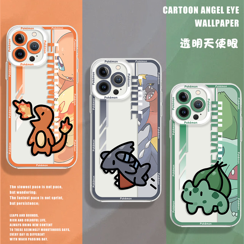 Cartoon Pokemon Pikachu Shark Charizard Softcase Samsung S25 PLUS ULTRA ...