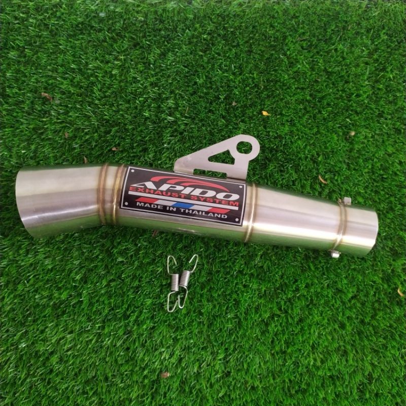 Apido Racing Exhaust Canister tube type Gp warrior open spec pipe super ...