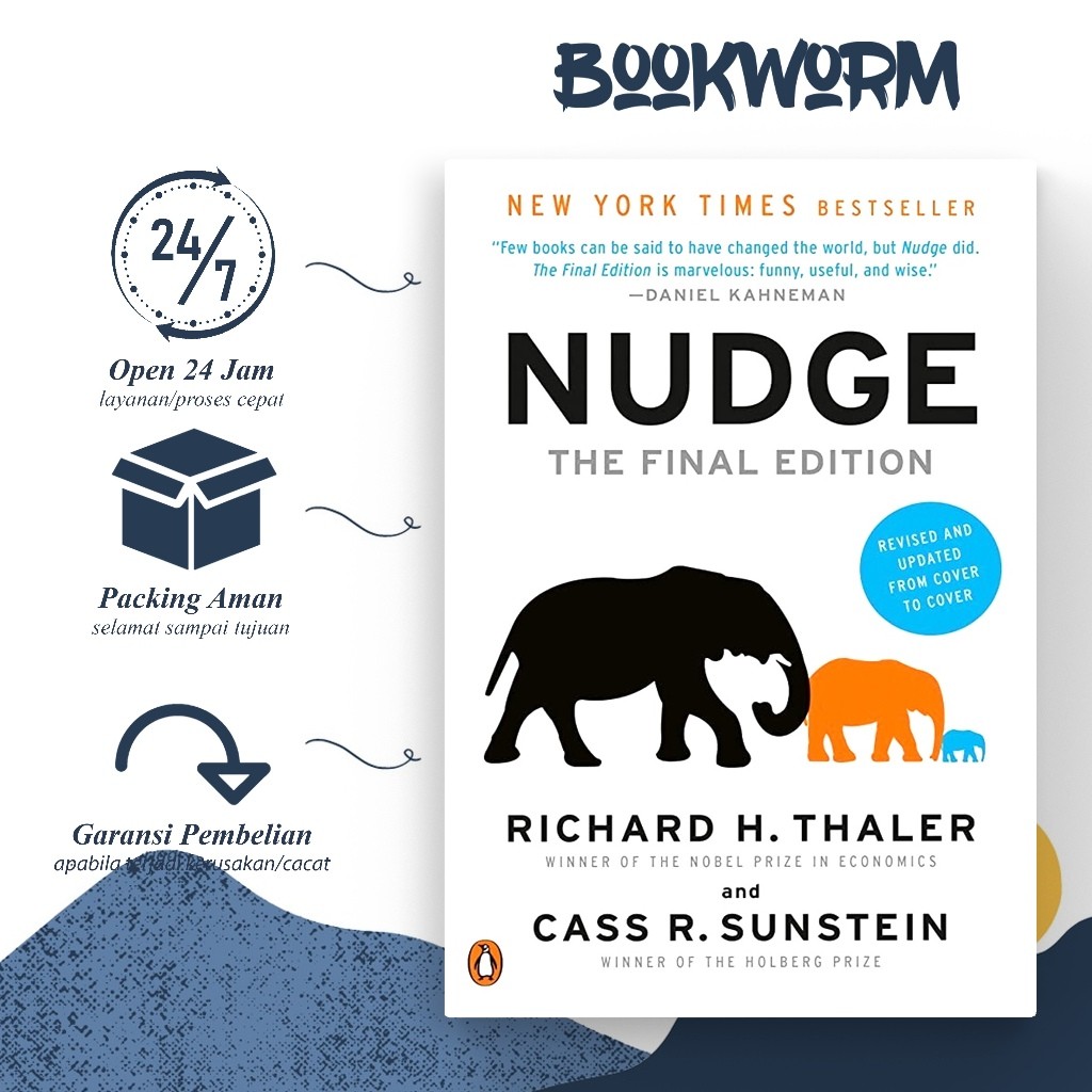 Nudge: The Final Edition by Richard H. Thaler (English) | Shopee ...