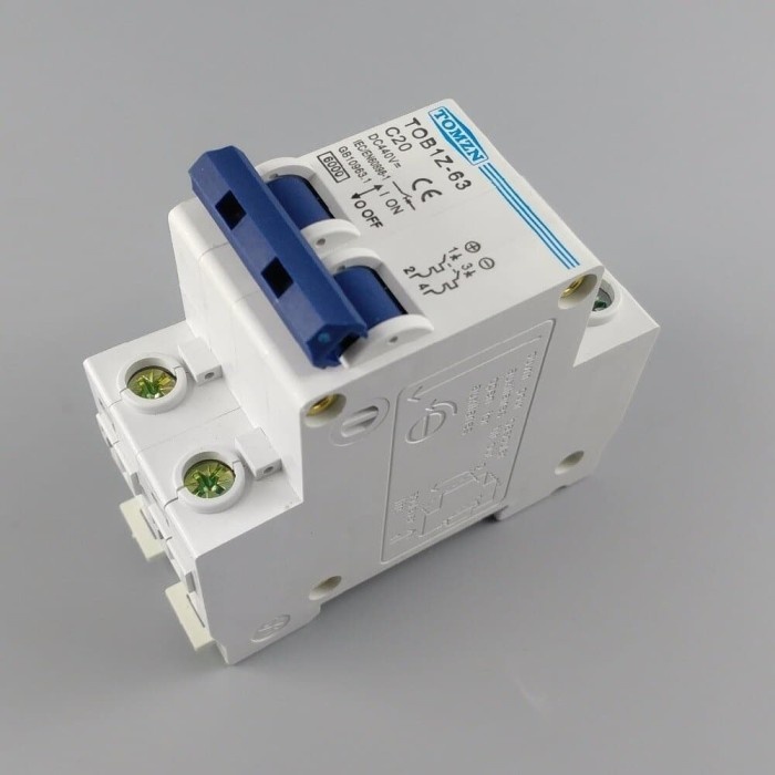 Free Shipping! Mcb DC C50 50A 440V 2P CIRCUIT BREAKER SOLAR PV SOLAR ...