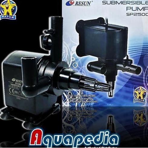 Resun SP-2500 SUBMERSIBLE WATER PUMP AQUARIUM SUBMERSIBLE WATER PUMP ...