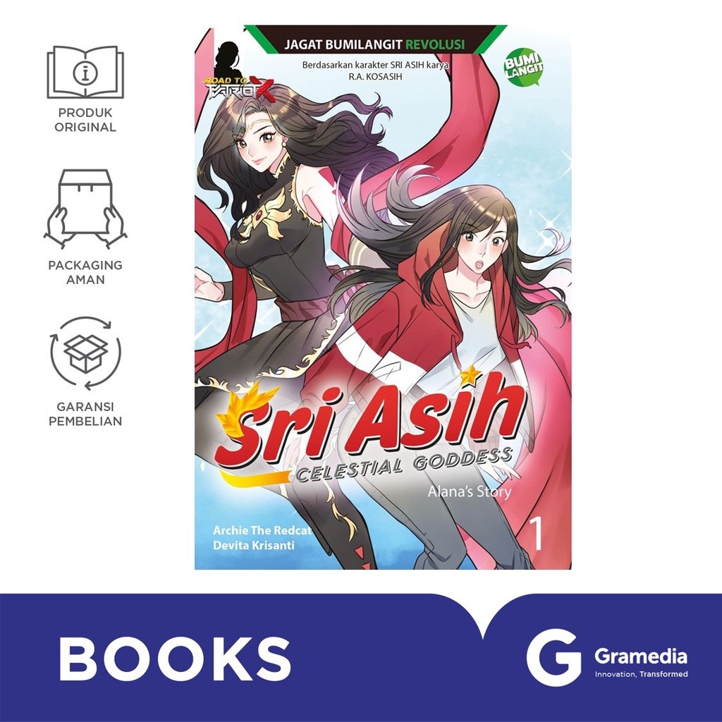 Sri Asih Celestial Goddess Vol. 01 Alana田s Story (Devita Krisanti ...
