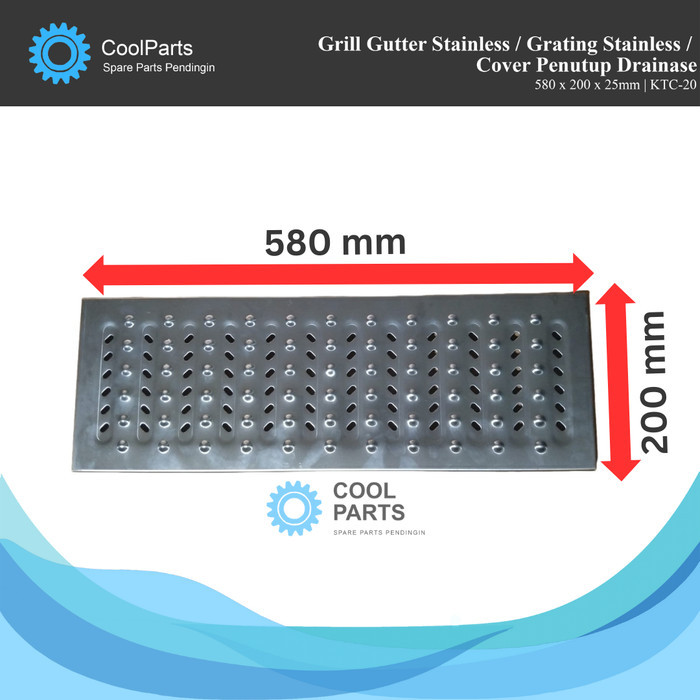Stainless Grill Gutter/ Stainless Grating / Drainage Cover Genuine Part ...