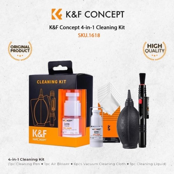 K&f KNF Concept 4-In-1 Camera Lens Cleaning Pen Camera Lens Cleaning ...