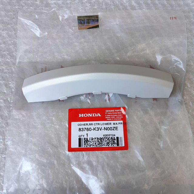 Cover Rr Center Lower Stylo 160 Matte White AHM 83760-K3V-N00ZE ...