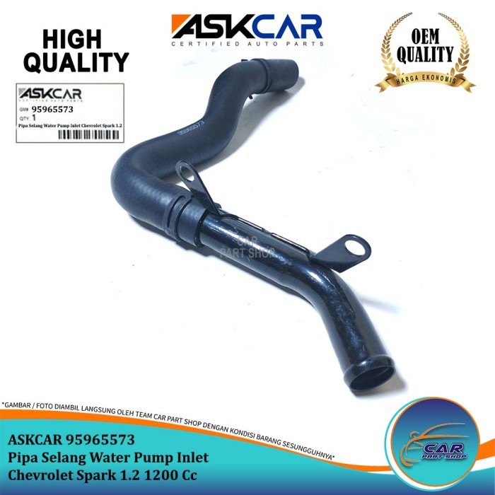 Chevrolet Spark 1.2 1200 Cc Water Pump Inlet Hose Pipe | Shopee Philippines