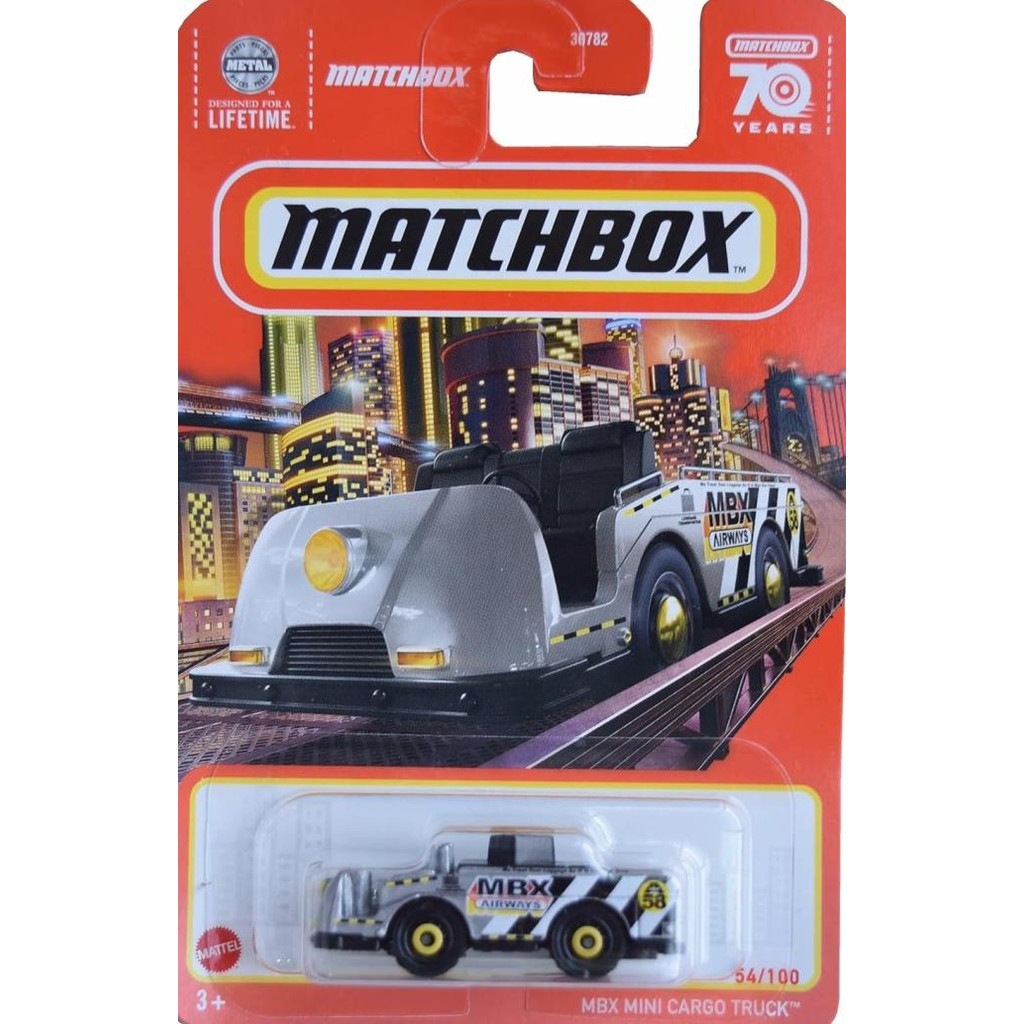 Matchbox / Match Box MBX Mini Cargo Truck, Silver | Shopee Philippines