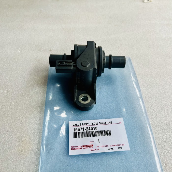 Valve assy flow water Valve toyota 16671-24010 Altis 2019 Croos 2022 ...