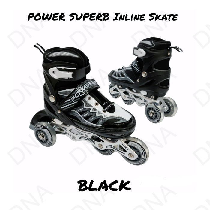 Black Bajaj Superb Power Roller Skates (+ Bajaj Bolts) | Shopee Philippines