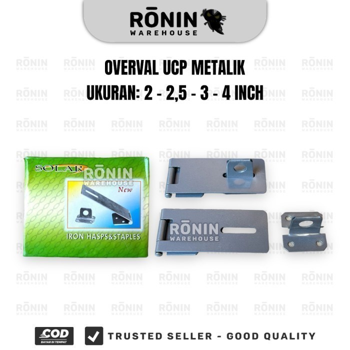 [12 pcs] SOLAR Overval UCP Metallic 2 2.5 3 4 inch Thick Door Padlock ...