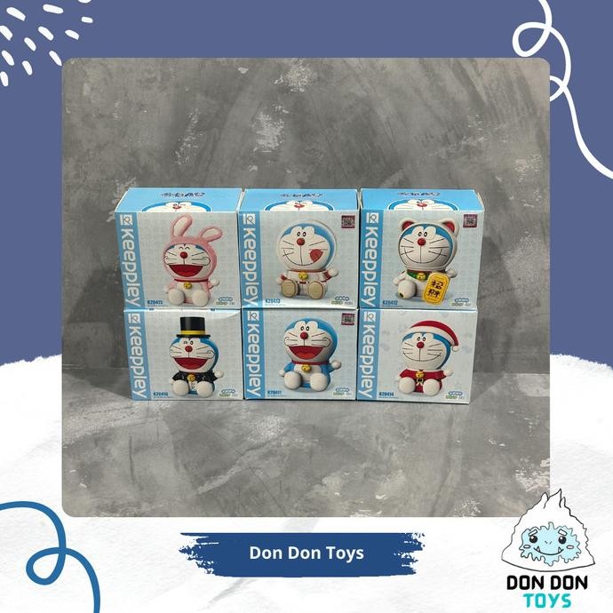 Figure SET Keeppley Doraemon Toy Figure QMAN Bricks Blocks Keppley ...