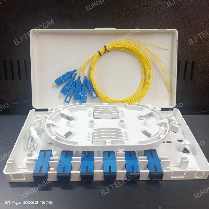 DISC PRICE - Rosette FO 6 core SC/ ODF mini 6 core SC OTB wall 6 core ...