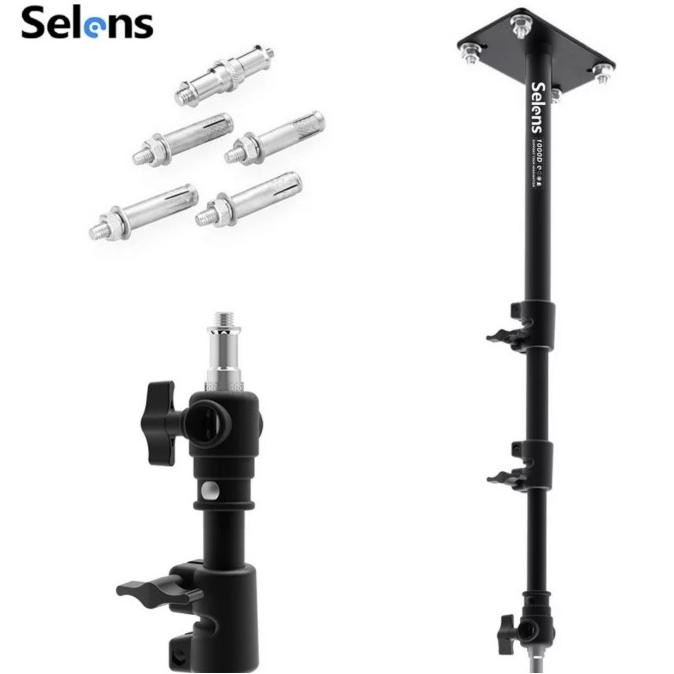 SELENS - Slens Ceiling Light Stand 100cm L-1000D Wall Mount Boom Arm | Shopee Philippines