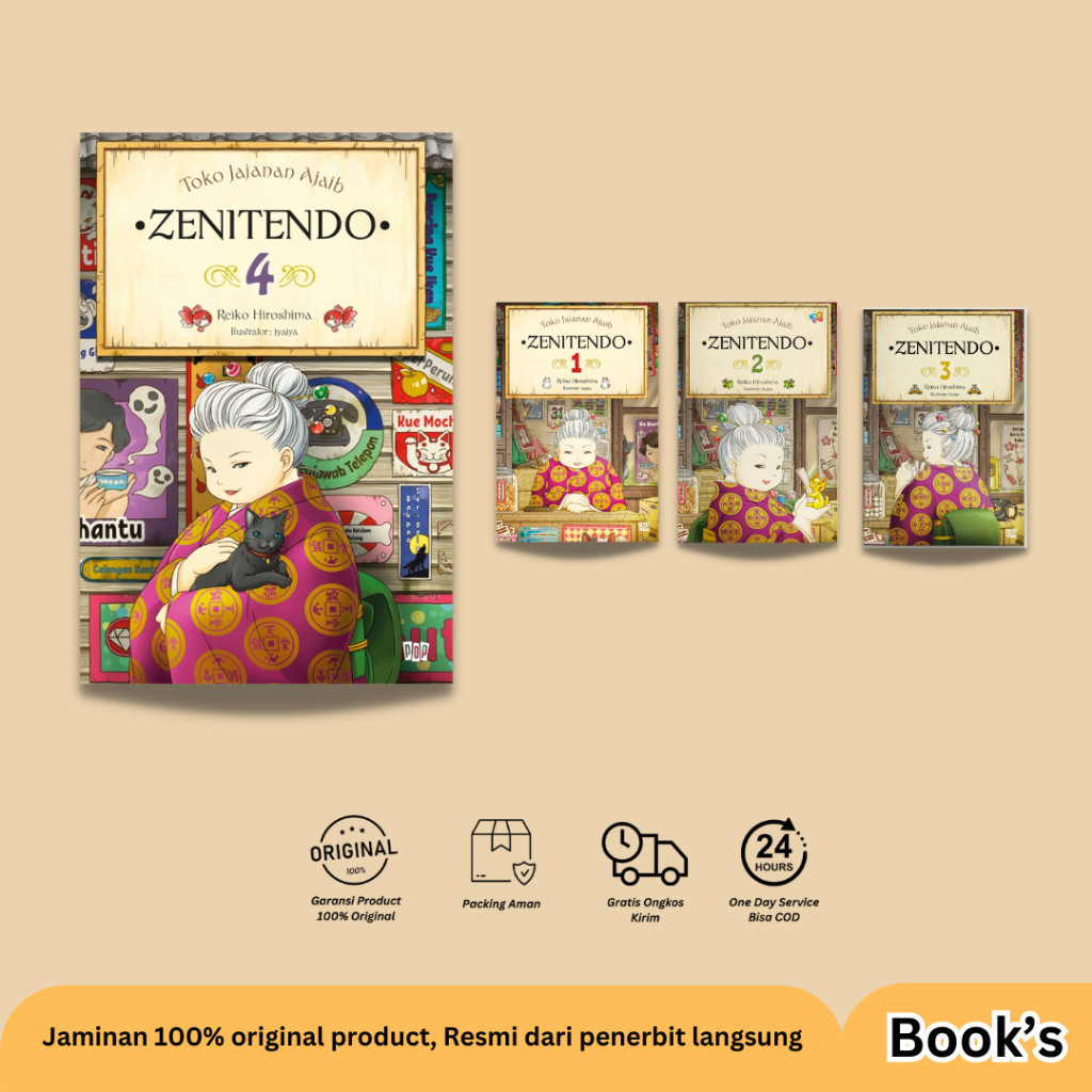 Zenitendo Magic Snack Shop 1 / 2 / 3 / 4 - (Reiko Hiroshima) | Shopee ...