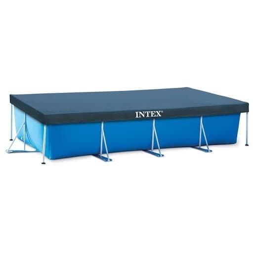 Intex Pool Cover Portable Rectangular Pool Cover 28038 (3x2m) | Shopee ...
