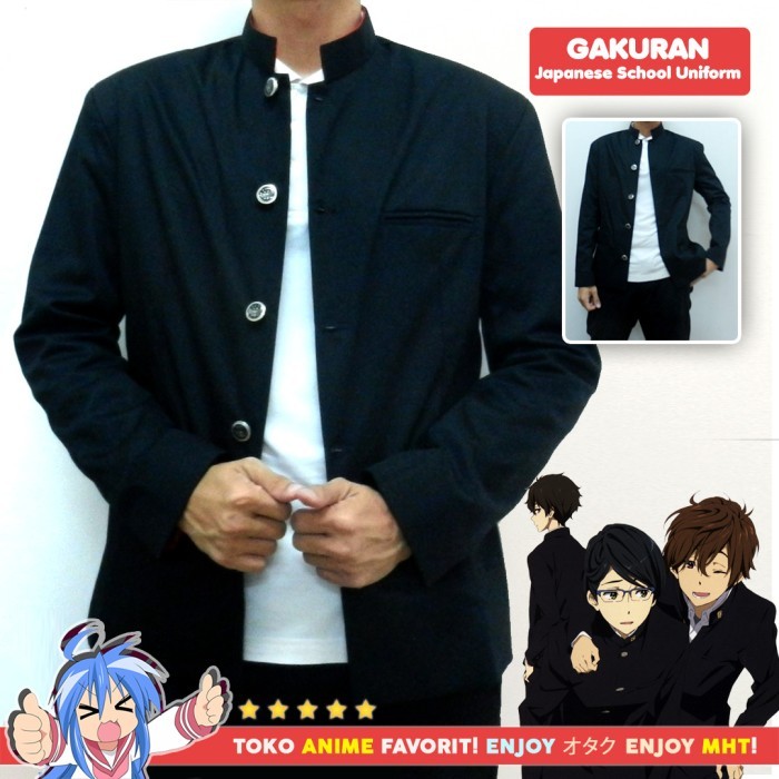 Gakuran Anime Blazer Japanese School Uniform for Boys | Shopee Philippines