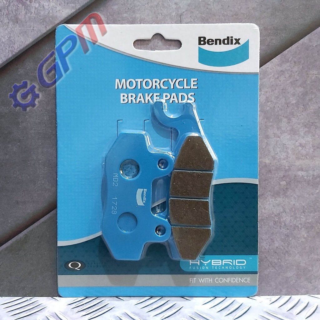 Bendix MD2 Ninja 250, Z250, 150 R/RR, Ninja Mono Front/Rear - Blue ...