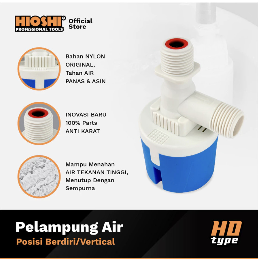 HIOSHI Automatic Water Float Reservoir Toren Standing Float Water ...