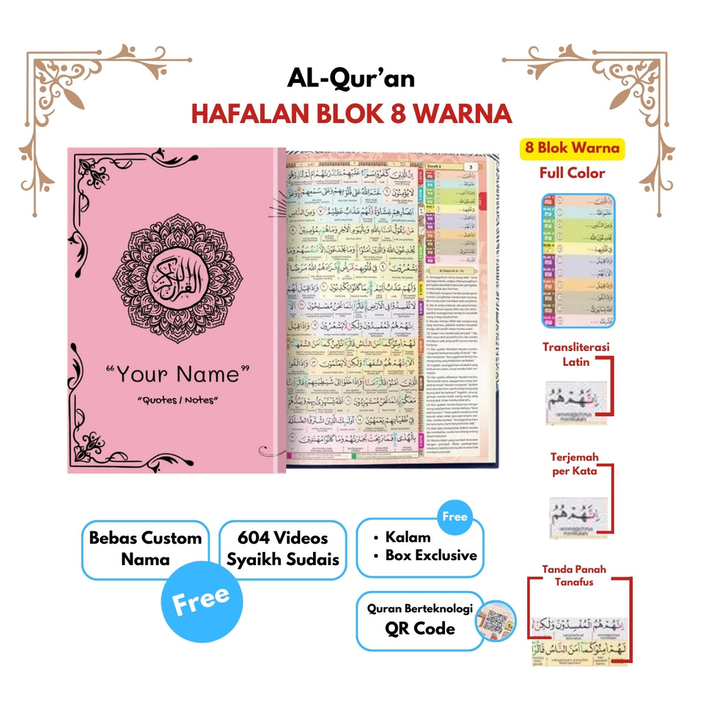 Alquran Hafazan Morning Translation Write Hufaz Original Big Words Per ...