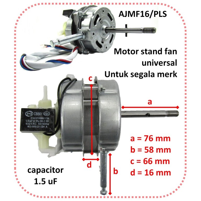 Universal PRC FAN MOTOR DYNAMO | Shopee Philippines