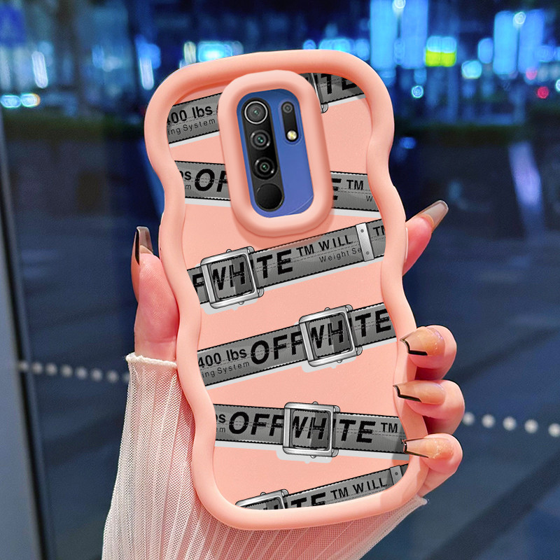 HP Phone Case For Xiaomi Redmi 9 Prime POCO M2 Case Ribbon Pattern ...