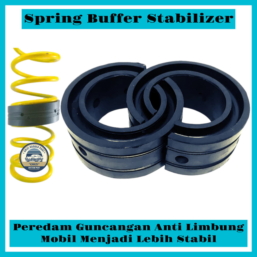 Rubber Damper Dumper Shock Spring Buffer Rear Stabilizer Toyota Innova ...