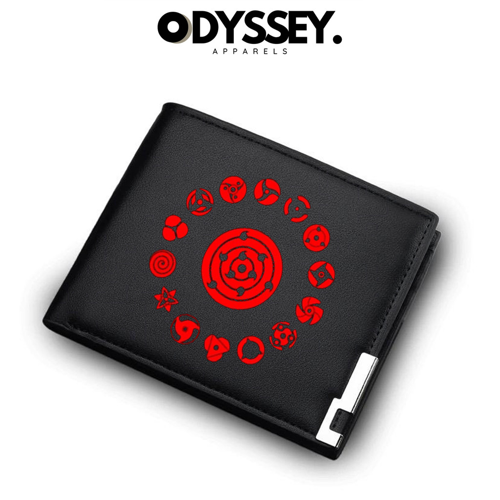 Naruto Shippuden Anime Wallet SHARINGAN EYES UCHIHA Men's Fashion ...