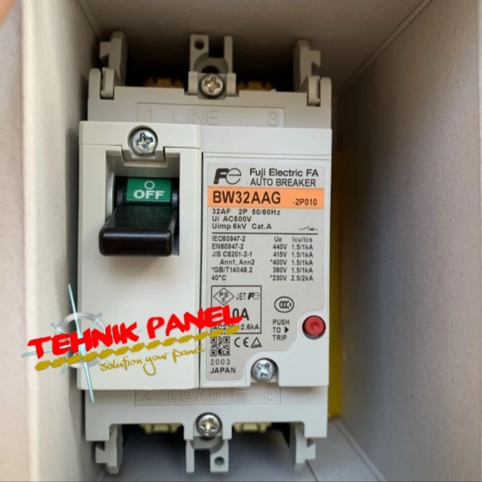 Mccb 2P 20A Fuji Electric Bw32Aag Mccb Fuji Electric/ | Shopee Philippines